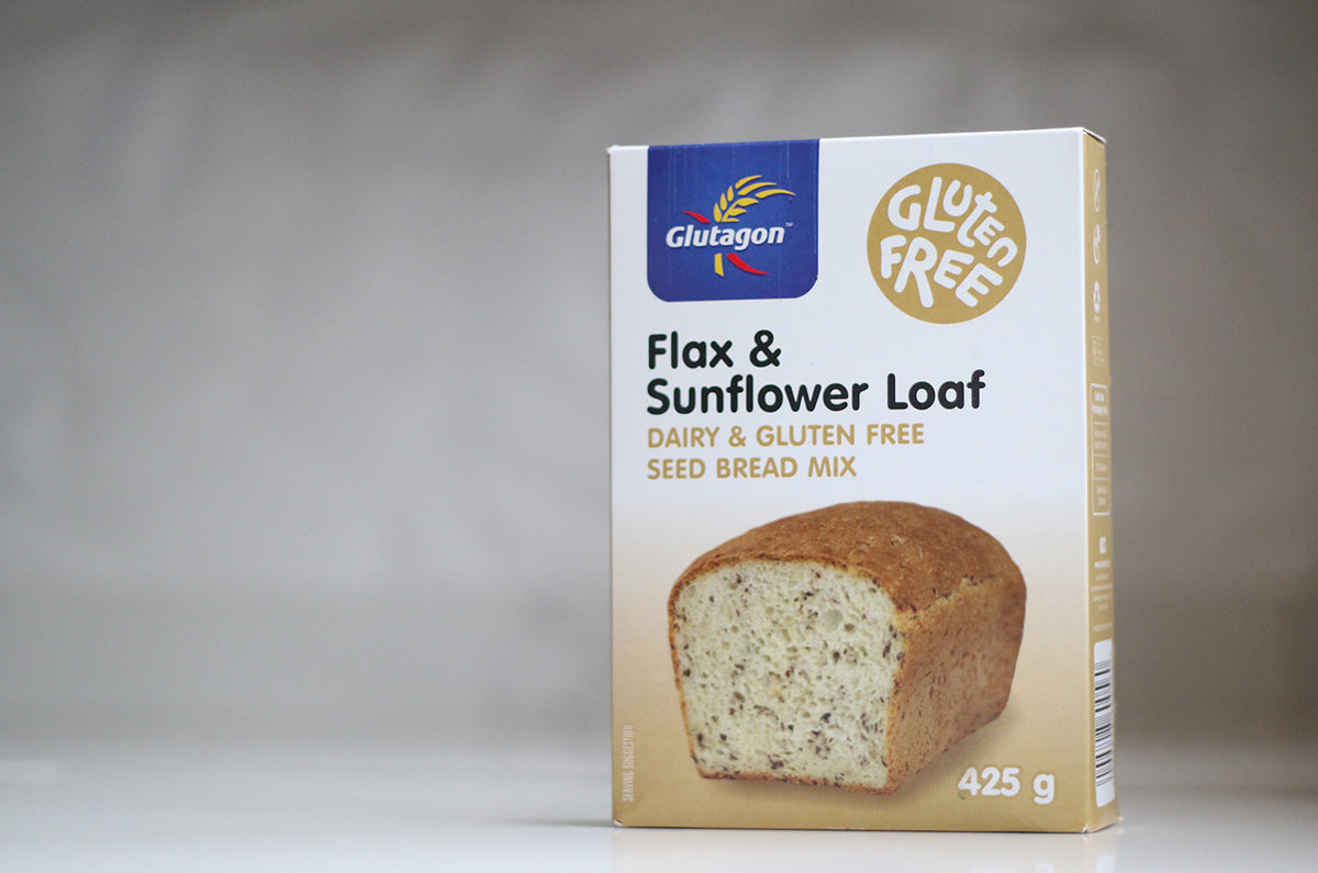 Glutagon Flax and Sunflower Bread Mix 425g – factoryshoponline.co.za