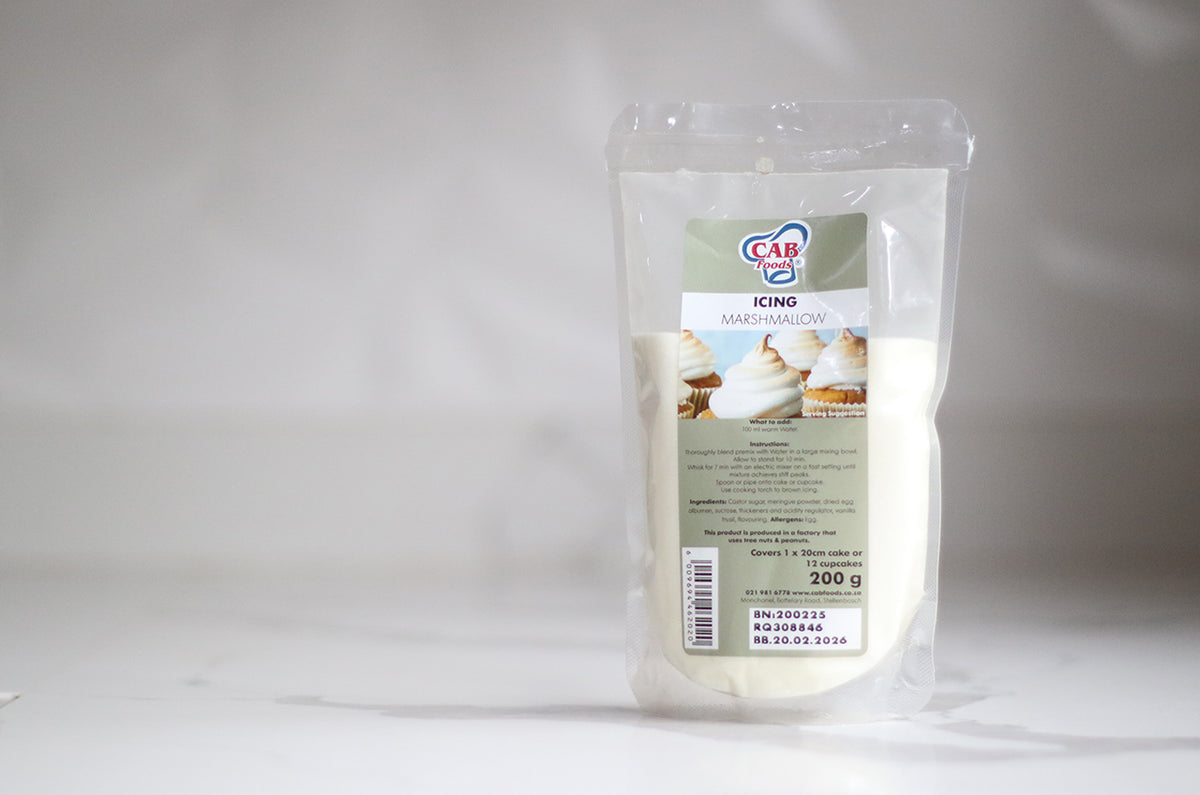 Marshmallow Icing Premix 200g – factoryshoponline.co.za